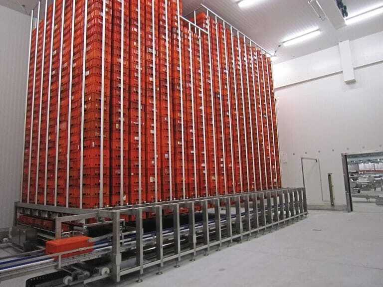 Hoch und sicher stapeln - Die Fleischerei