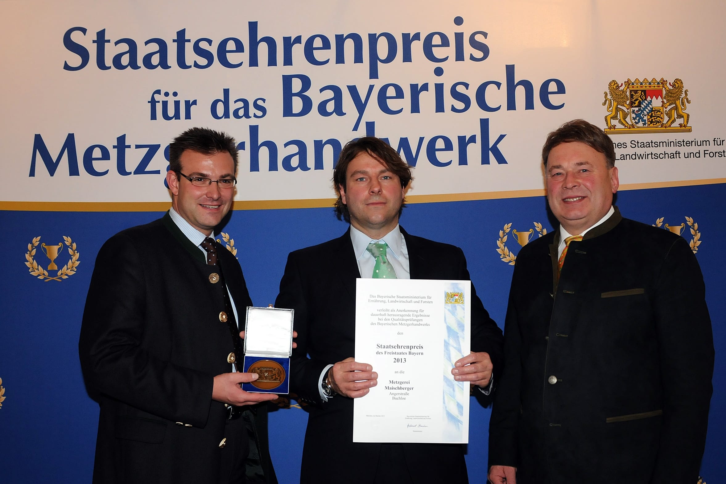 Staatsehrenpreise für Bayerns beste Metzger - Die Fleischerei