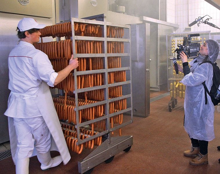 Neuen Nachwuchs-Werbespot gedreht - Die Fleischerei