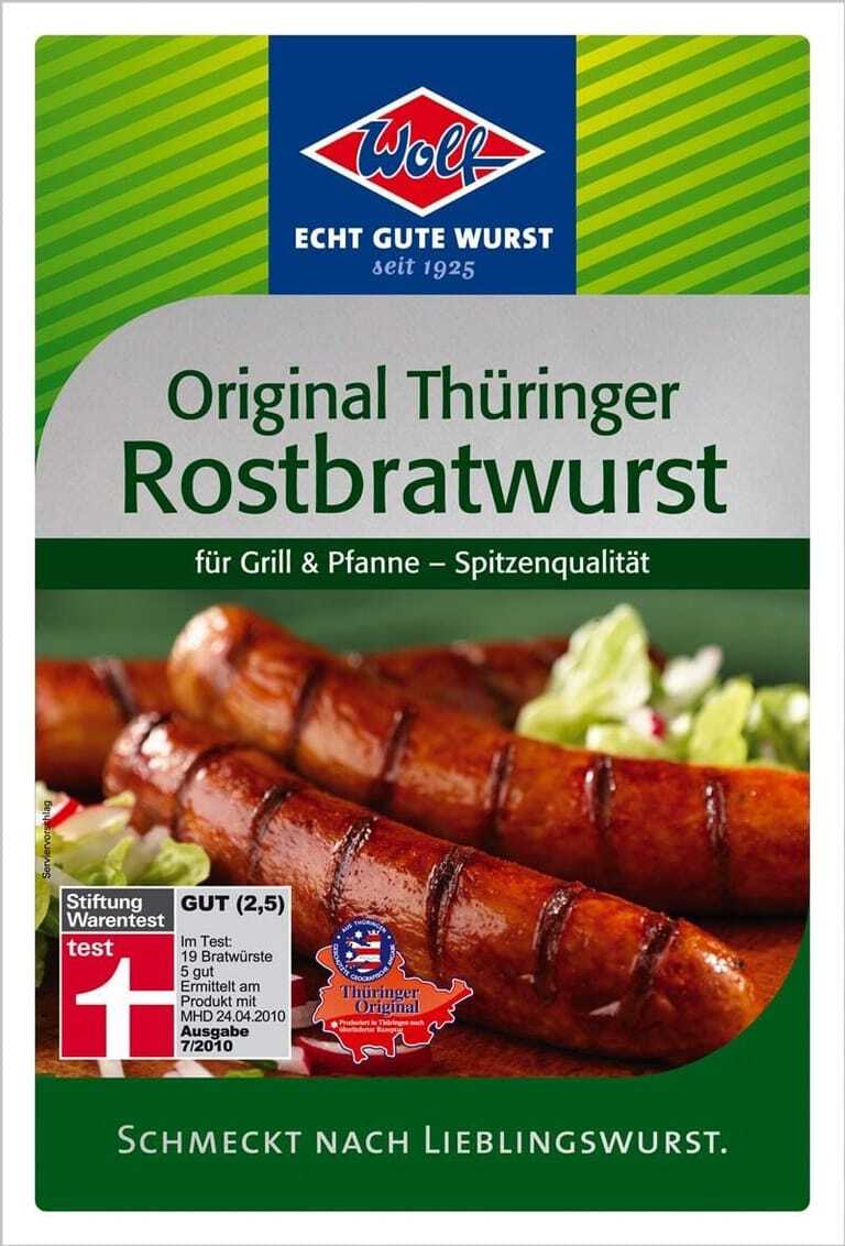 Rostbratwürste überzeugten im Test - Die Fleischerei