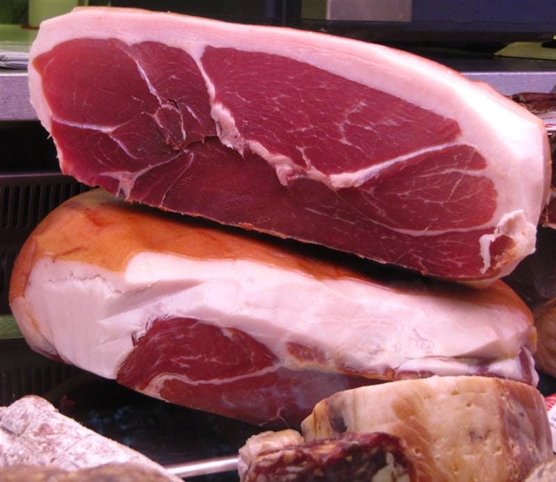 Fleischauswahl für Rohschinken - Die Fleischerei