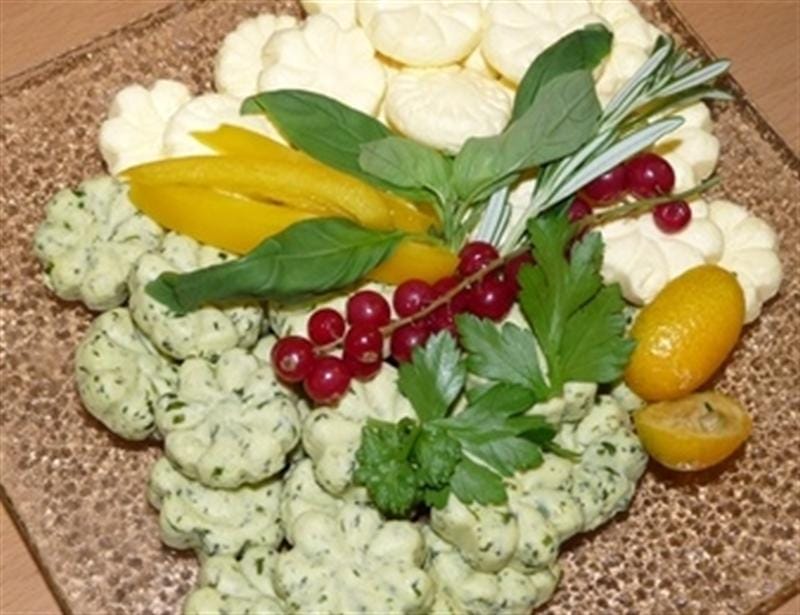 Garnituren aus Butter - Die Fleischerei