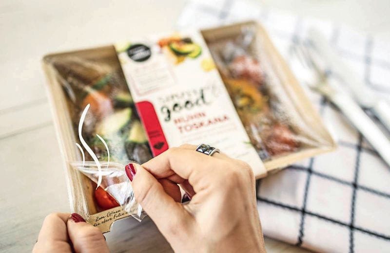 Recyclable cardboard trays for MAP food packaging - Die Fleischerei