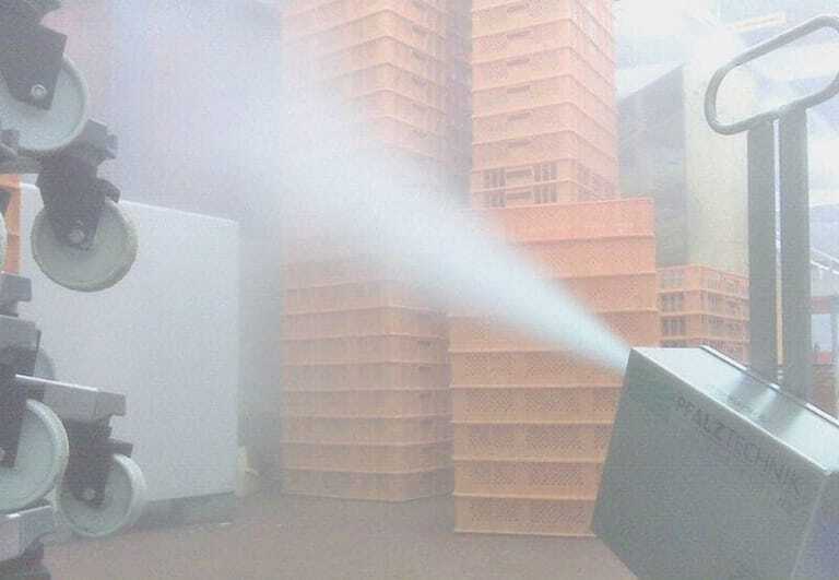 Disinfection with cold mist - Die Fleischerei