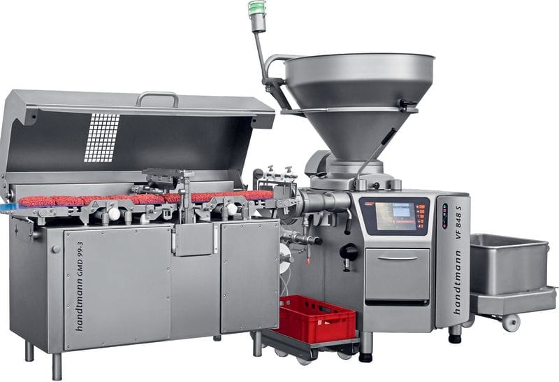 In one step: Portioning, grinding and separating - Die Fleischerei