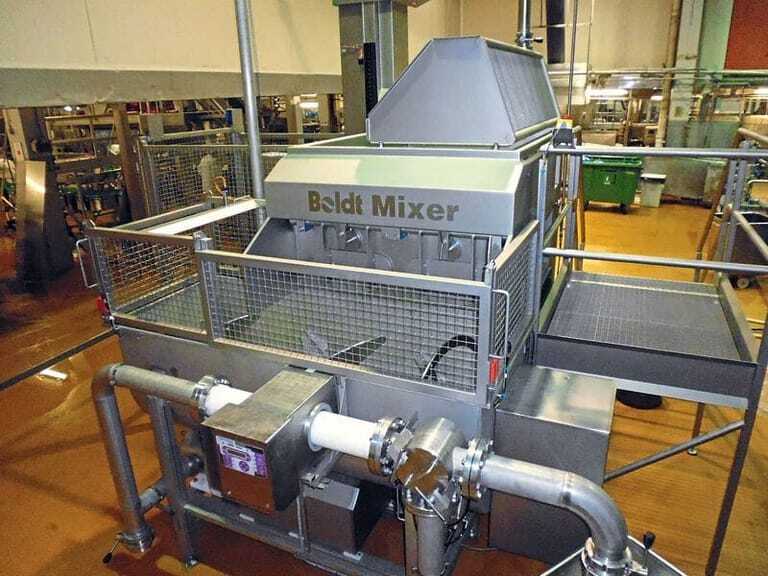 Mix gently, clean quickly - Die Fleischerei