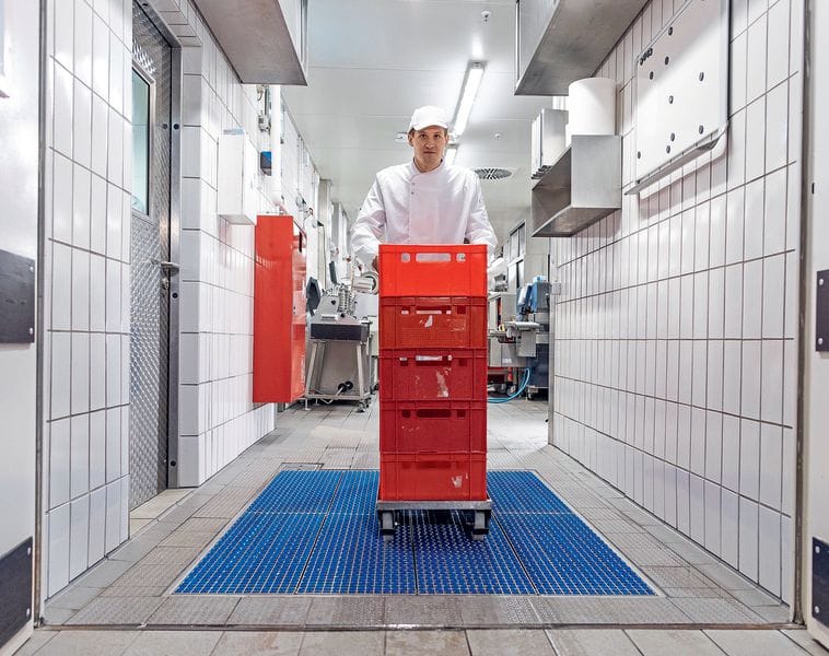 Sauber getrennt: Reine und unreine Bereiche - Die Fleischerei