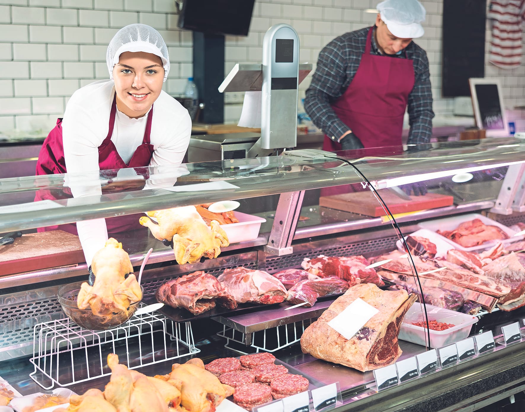 Azubis im Verkauf - Die Fleischerei