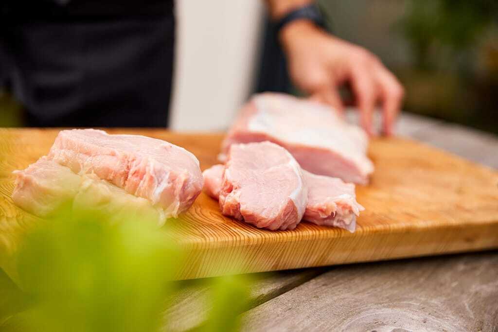 Kalbfleisch zu Weihnachten - Die Fleischerei